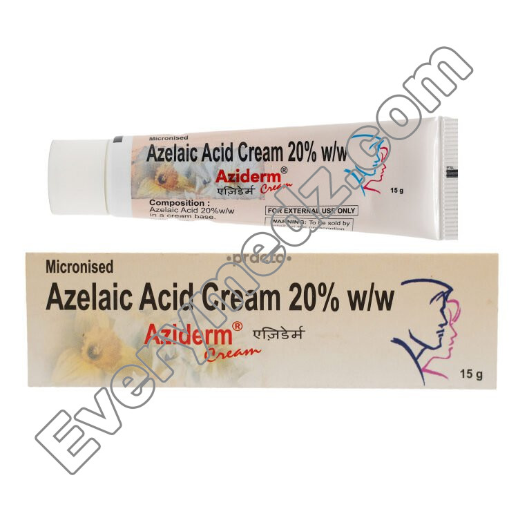 Aziderm 20% Cream (Azelaic Acid) - Everymedz.com